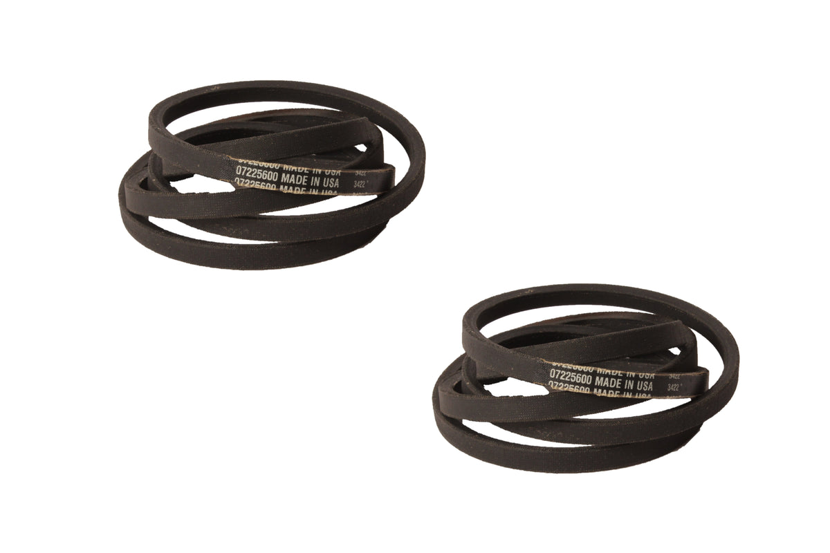 2 PK OEM Gravely Ariens 07225600 Trans V-Belt Apex Zenith ZTHD Pro-Tur ...