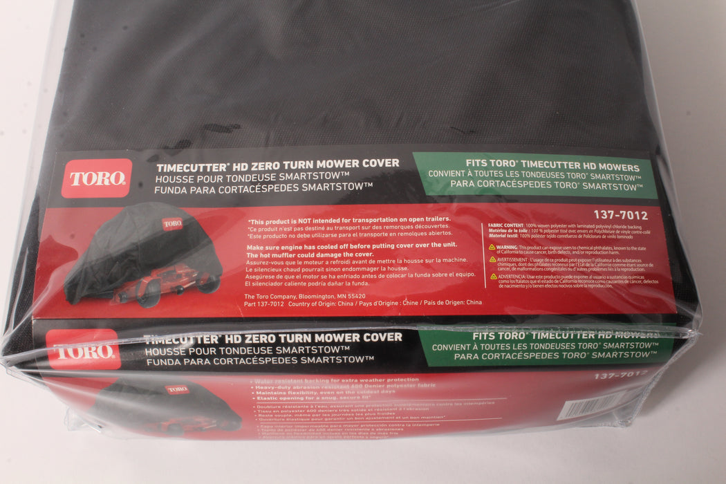 Genuine Toro 137-7012 TimeCutter HD Titan Max Cover — Powered By Moyer