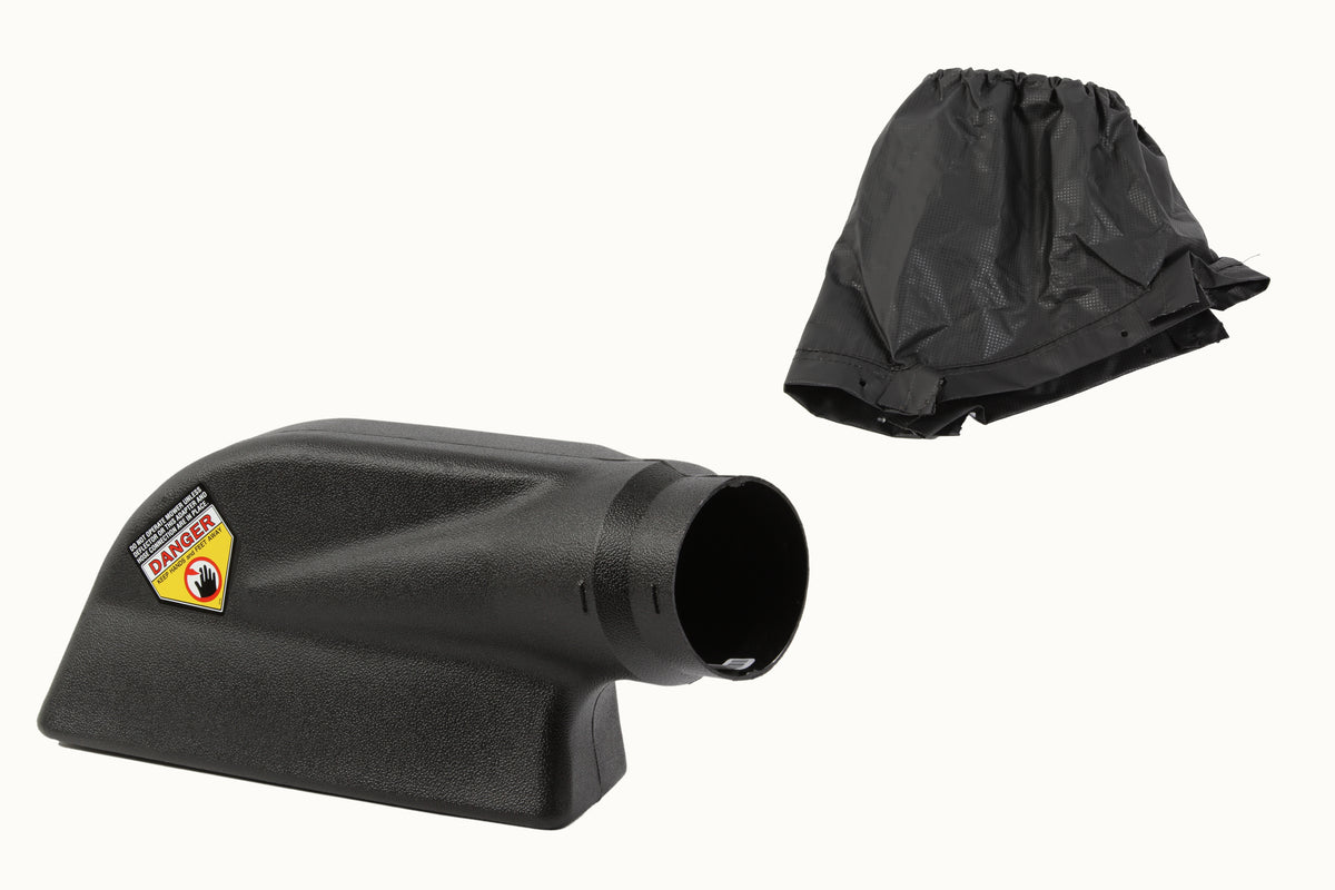Agri-Fab 43830 Mow-N-Vac Deck Adapter & 48133 Hard Top Discharge Boot ...