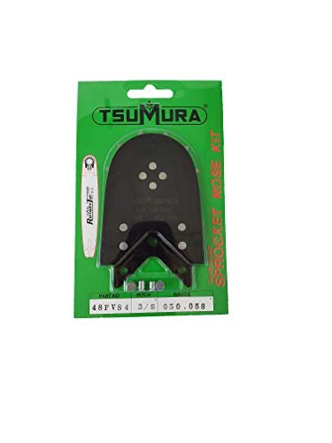 Genuine TsuMura 48FV84 Sprocket Nose Tip Kit 3/8" Pitch .050 .058 Gaug ...