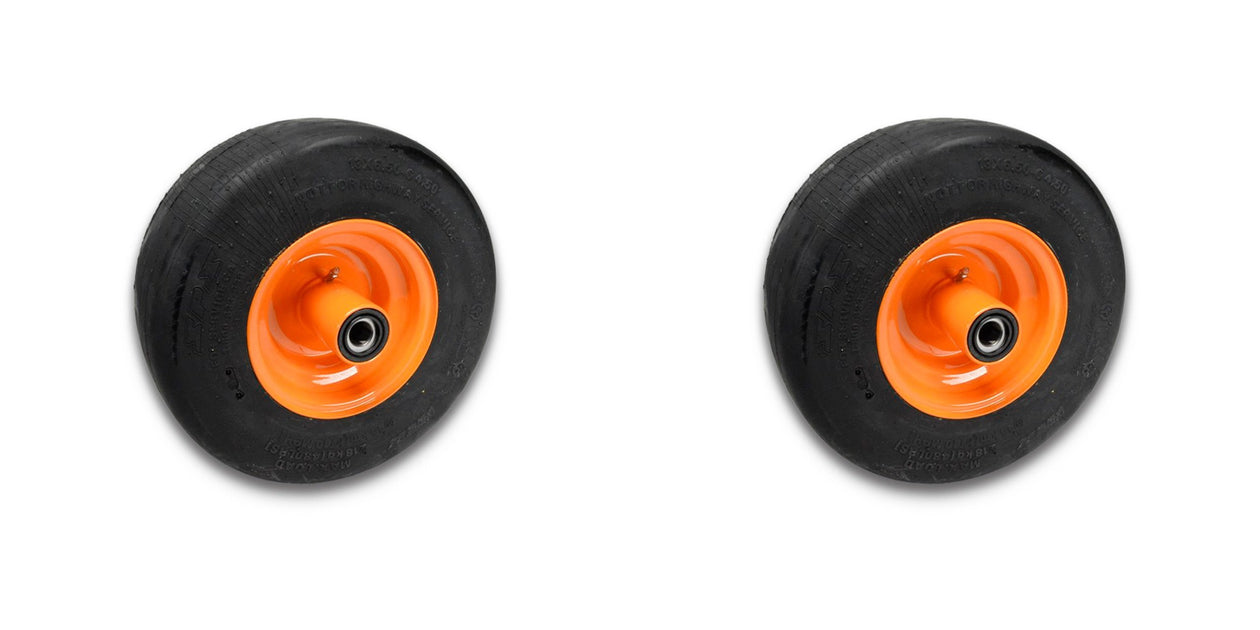 2 PK Genuine Scag 9278 13X6.50-6 Flat Free Front Caster Wheel and Tire ...