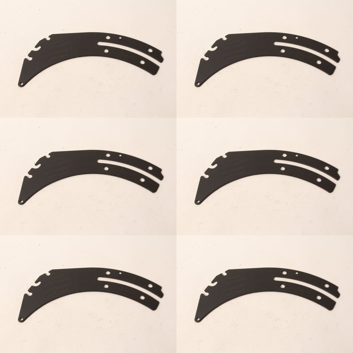 6 PK Genuine Ryobi 089037007702 Spreader Riving Knife RTS10 RTS21 RTS3 ...