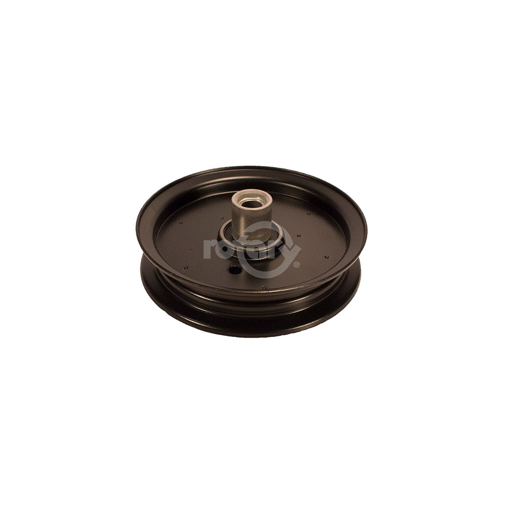 Flat Idler Pulley Fits Hustler 604231 52" Raptor 5" OD 3/8" ID 1" Widt ...