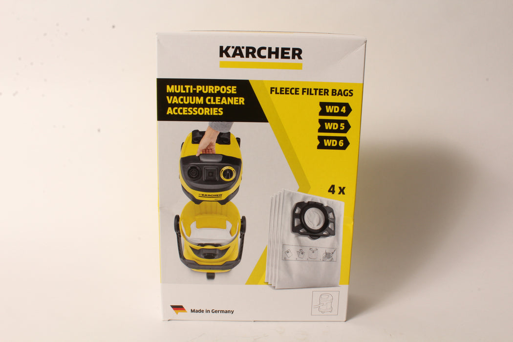Karcher 2.863-006.0 Dry Vacuum Paper Filter Bag WD4 WD5 WD5P WD6 MV4-M ...