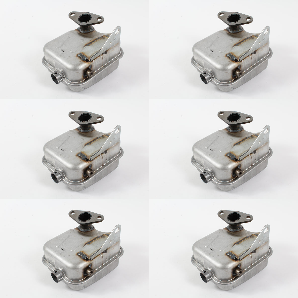 6 PK Genuine Robin 20A-30111-21 Muffler CP fits EX17 Was Subaru OEM ...