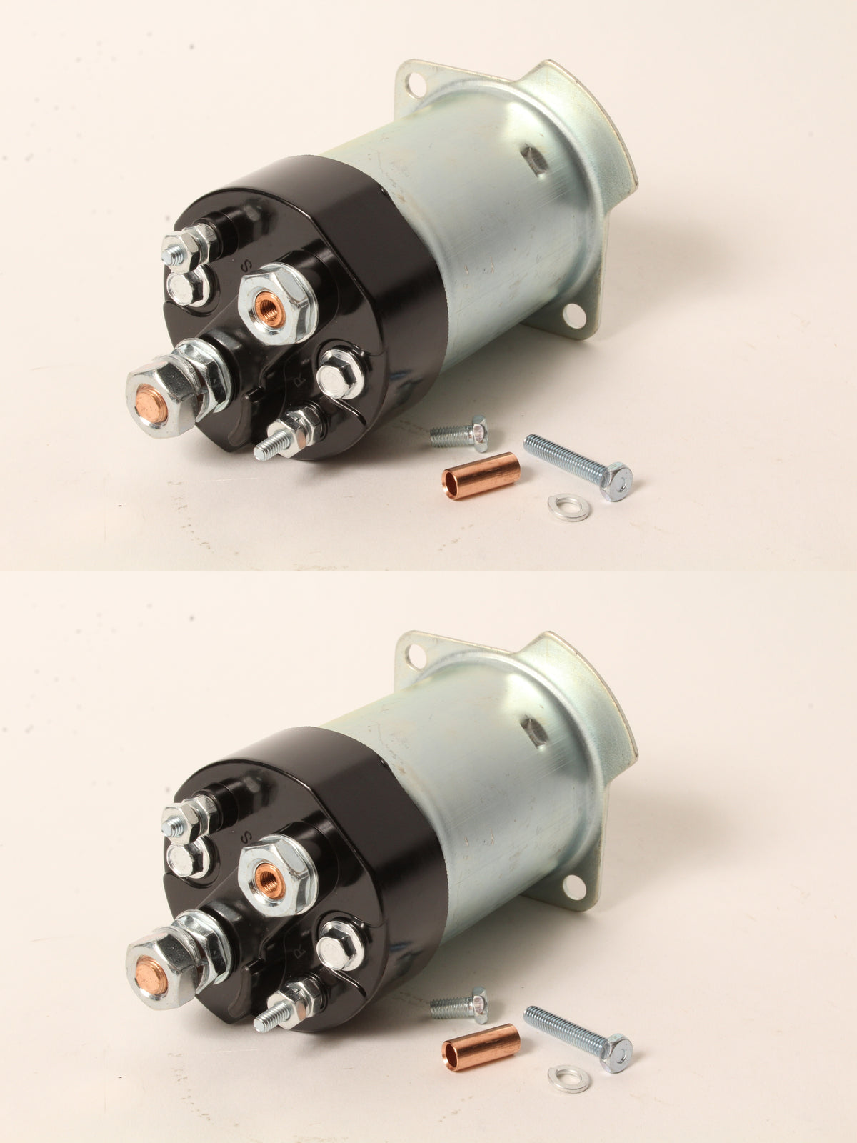 2 PK 12V Starter Solenoid Fits John Deere AR68304 10MT 4 Terminal ...
