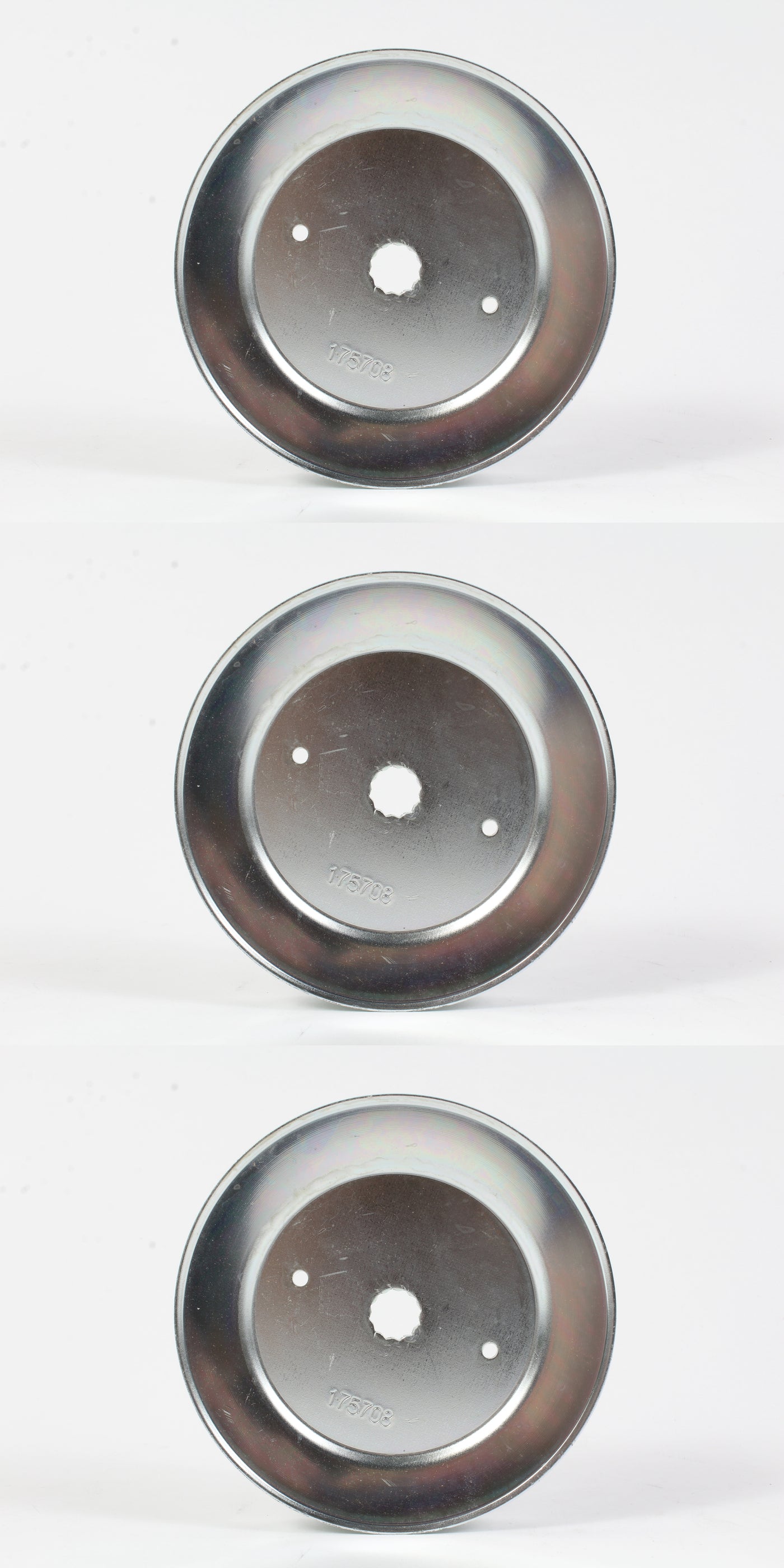 3 Pack Genuine Husqvarna 532175708 Spindle Mandrel Pulley Fits Z254F M ...