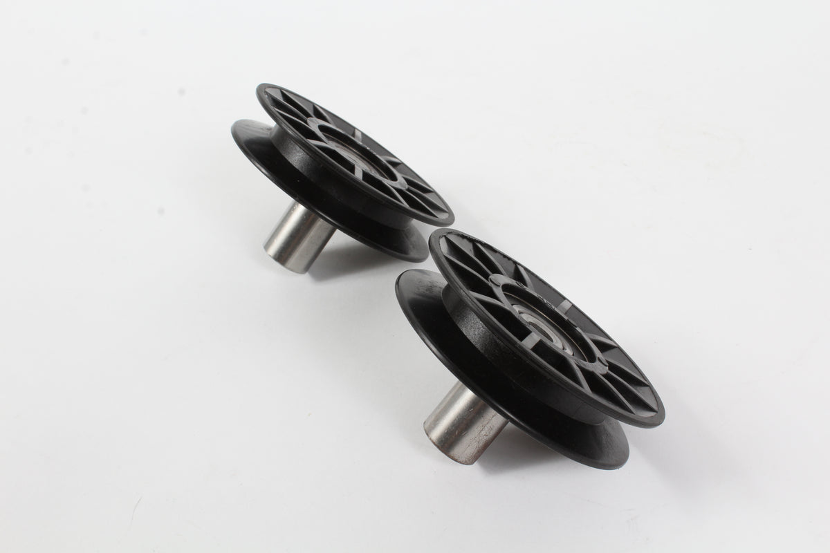 2 Pack OEM Husqvarna 532407287 V Groove Idler Pulley For AYP Craftsman ...
