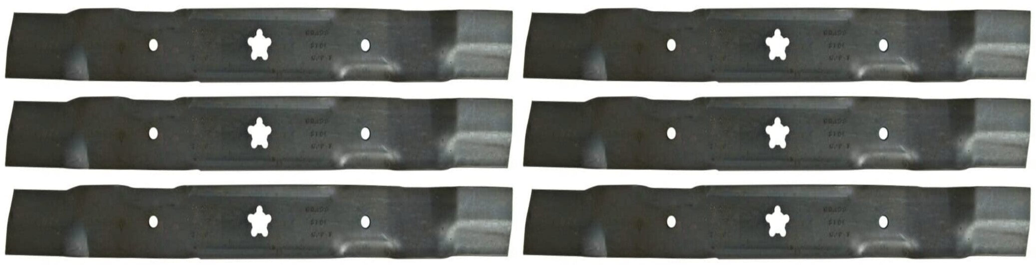 6 PK Husqvarna 594893101 Mulch Blade Fits 532139775 139775 Craftsman P ...