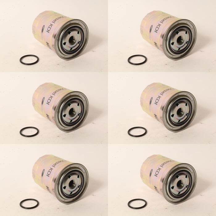6 Pack Kohler ED0021753180-S Diesel Fuel Filter For Lombardini Denso D ...