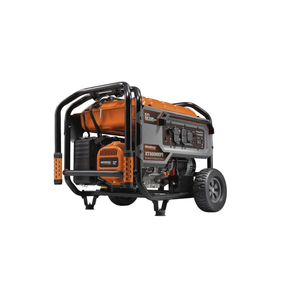 Generac XT8000 EFI 8000 Watt Portable Generator w/ Electric Start ...